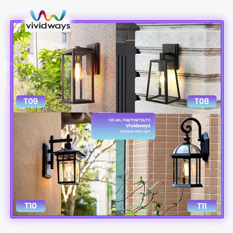K2 VIVIDWAYS OUTDOOR WALL LIGHT T08/T09/T10/T11 MODERN WALL LAMP | Shopee Malaysia
