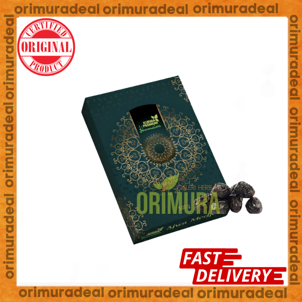 Kurma Premium Humaira Ramadan Kurma Gift Box Hadiah Ajwa Medjoul ...