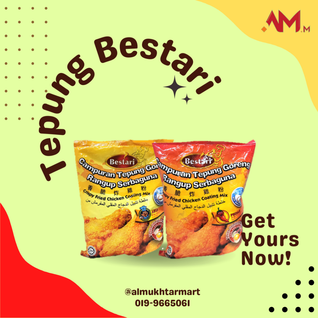 Tepung Goreng Bestari Original/Spicy 1Kg | Shopee Malaysia