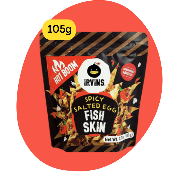 IRVINS Salted Egg Fish Skin Potato Chips Salmon Skin Truffle Chips ...