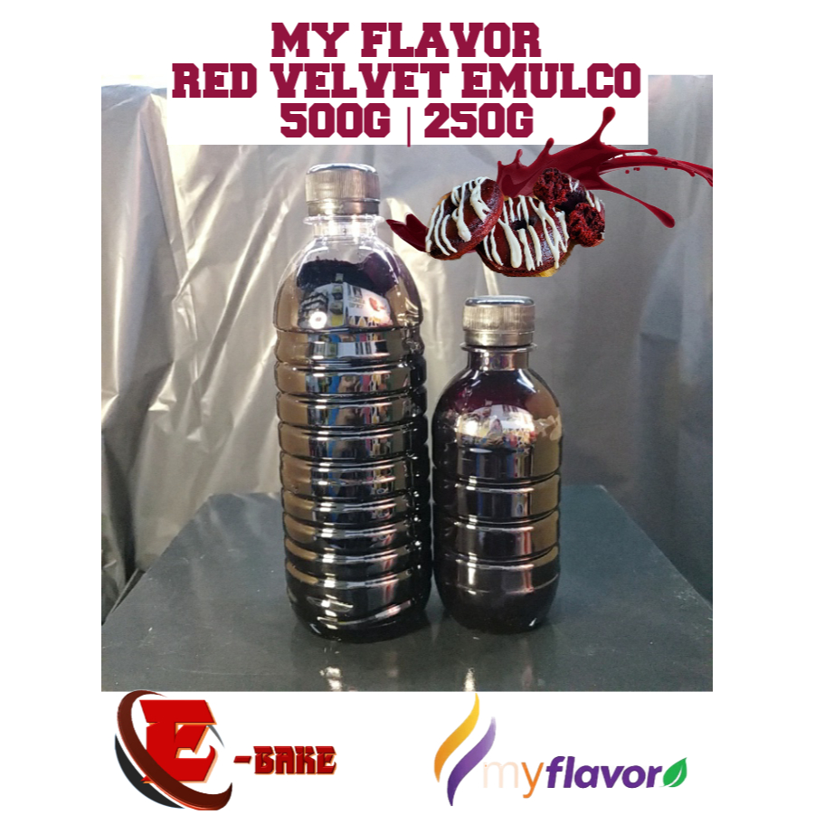 RED VELVET EMULCO 500G | 250G | PERASA RED VELVET BERWARNA 500G | 250G ...