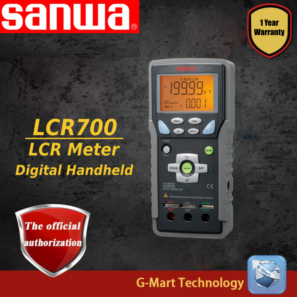 SANWA LCR700 Handheld Digital LCR Meter | Shopee Malaysia