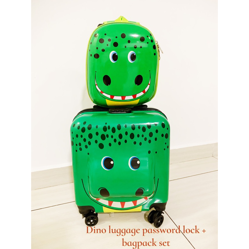 18inci Kid Luggage Cute Animal Suitcase Travel Bag Luggage Hand Carry ...