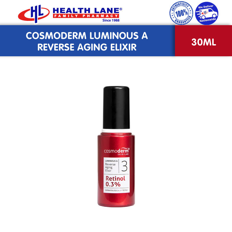 COSMODERM LUMINOUS A REVERSE AGING ELIXIR (30ML) | Shopee Malaysia