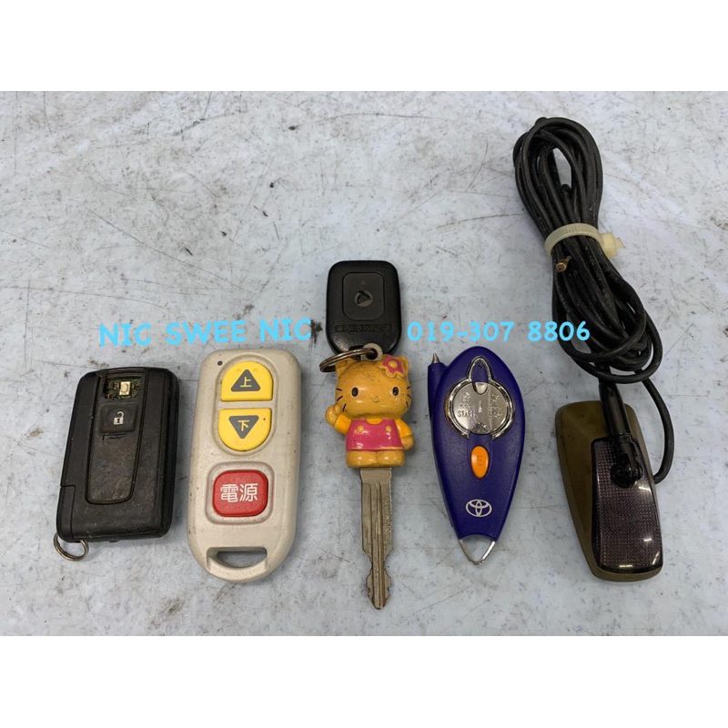 Japan Used Remote Key Kunci Honda Boon Toyota Sanrio Hello Kitty ...