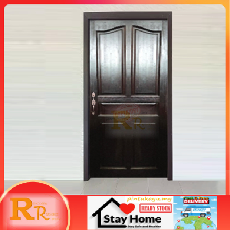 RRV81 Solid Timber Door | Pintu Bilik | Pintu Kayu | Wooden Door ...
