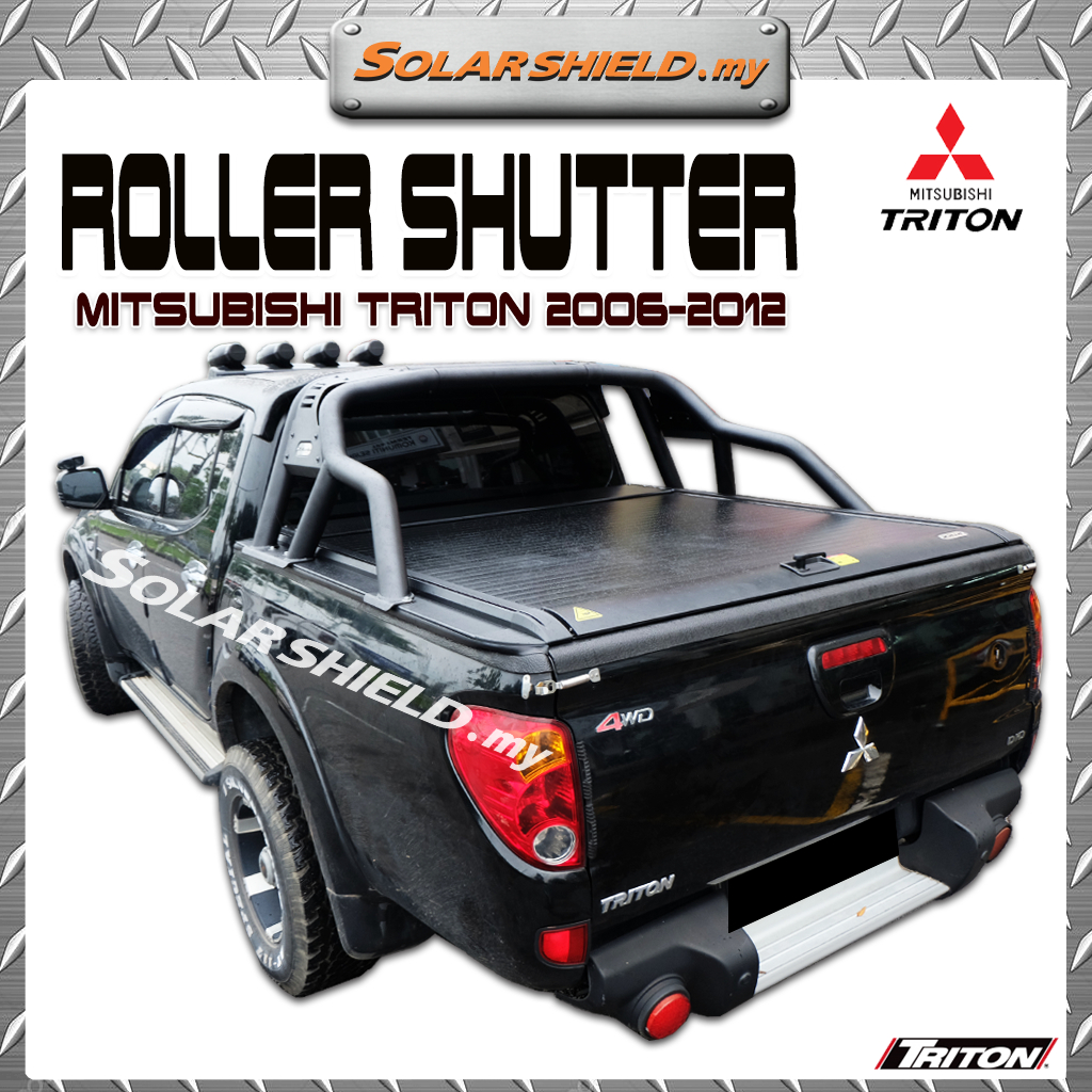Mitsubishi Triton 2006-2012 Roller Shutter 4x4 Roller Shutter Cover ...