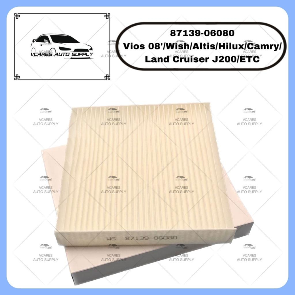 87139-06080 Cabin AirCond Air Filter (Toyota Vios 08 / Altis / Camry ...