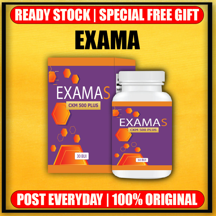 Exama Original Hq 100% murah ckm 500 Plus Examo Exama Minda Cerdas ...