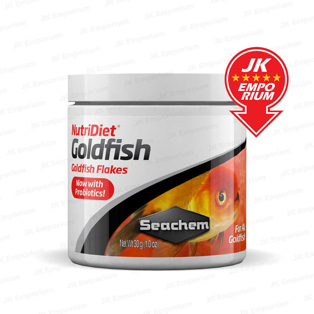 Seachem NutriDiet Goldfish Flakes Probiotics Formula Immune System ...