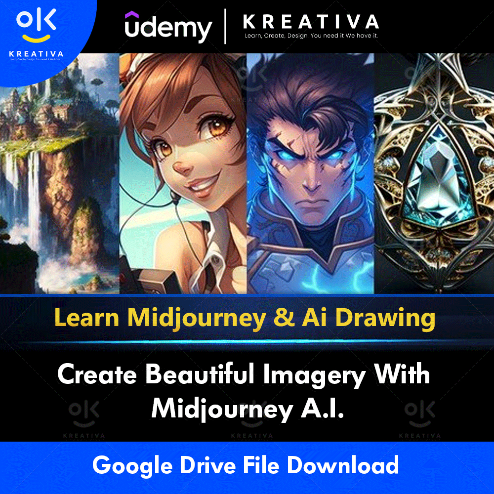 Midjourney Video Course-Create Beautiful Imagery With Midjourney A.I | Learn Midjourney course ...