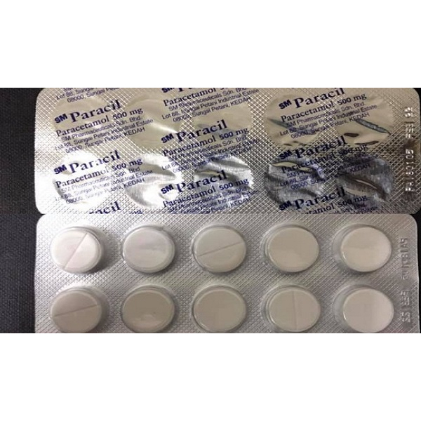 PARACIL (PARACETAMOL) 500MG 10'S (EXP:08/2026) | Shopee Malaysia
