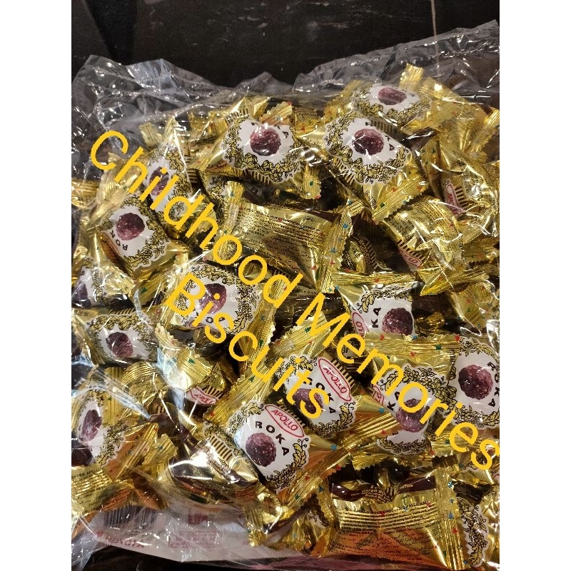 Apollo Roka Chocolate Ball Harga Borong 70pcs | Shopee Malaysia