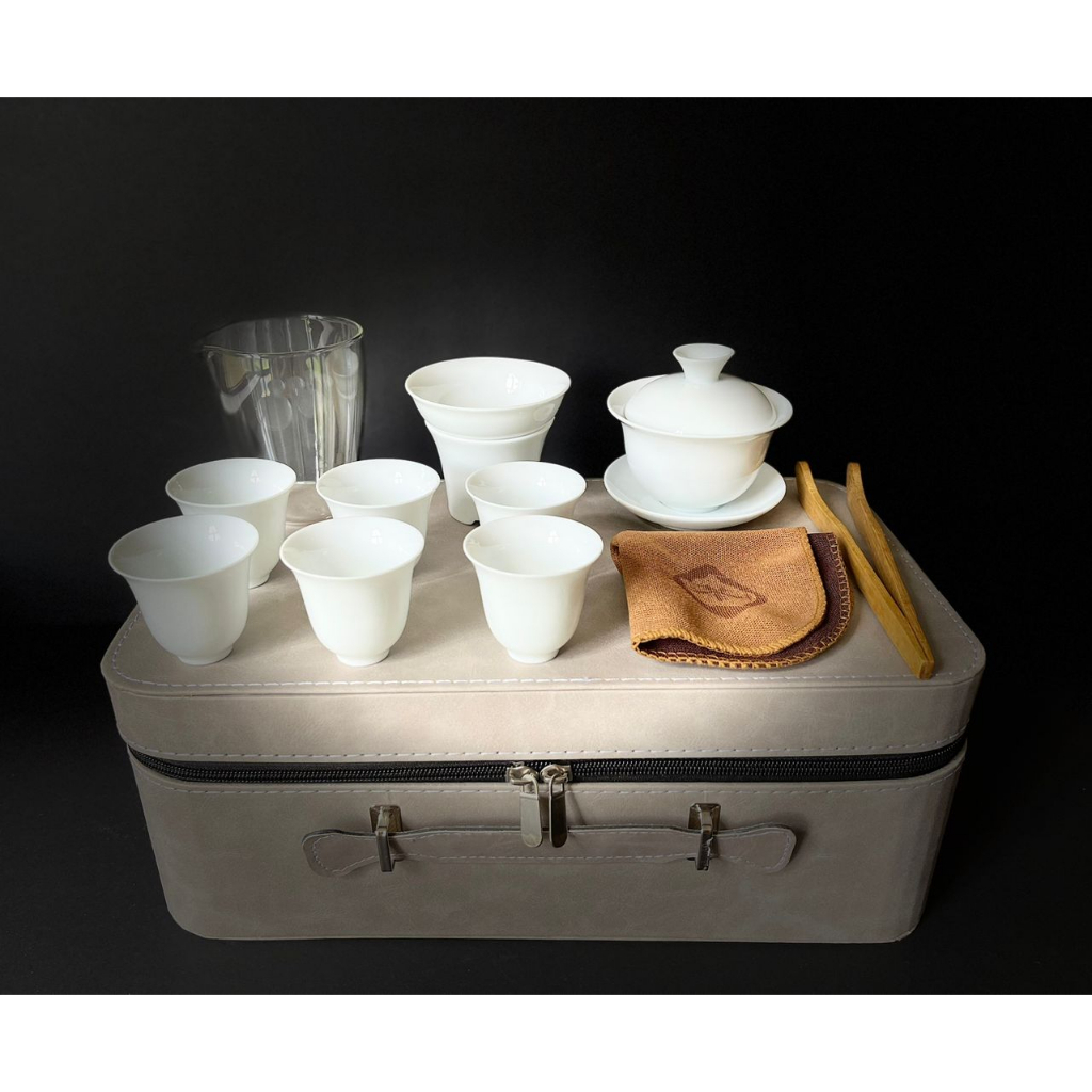 SHAY White Porcelain Tea Set | Shopee Malaysia
