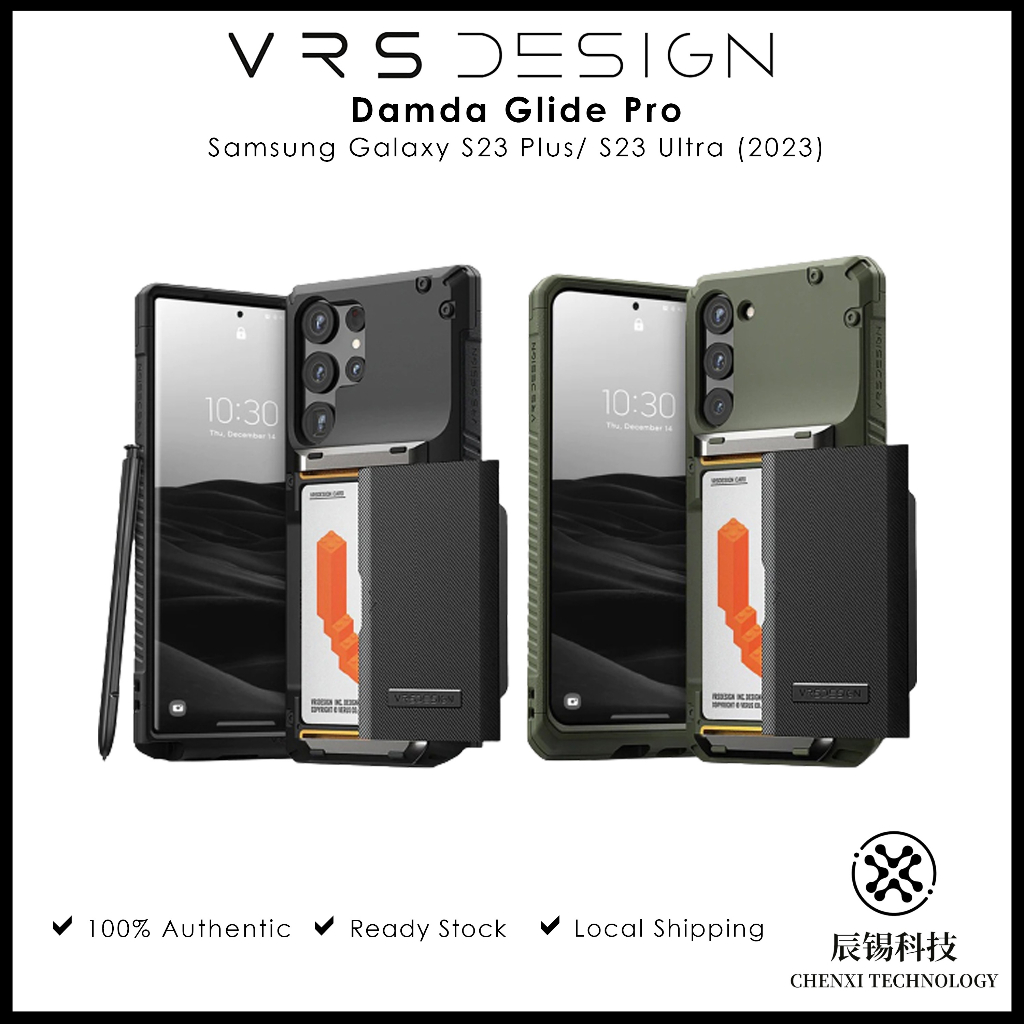 VRS Design Damda Glide Pro Case for Samsung Galaxy S23 Plus/ S23 Ultra (2023) | Shopee Malaysia