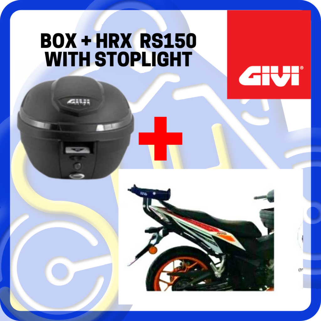 ORIGINAL GIVI BOX B270N2B ACCESSORIES MONOLOCK TOP CASE GIVI B270N2B 27 ...