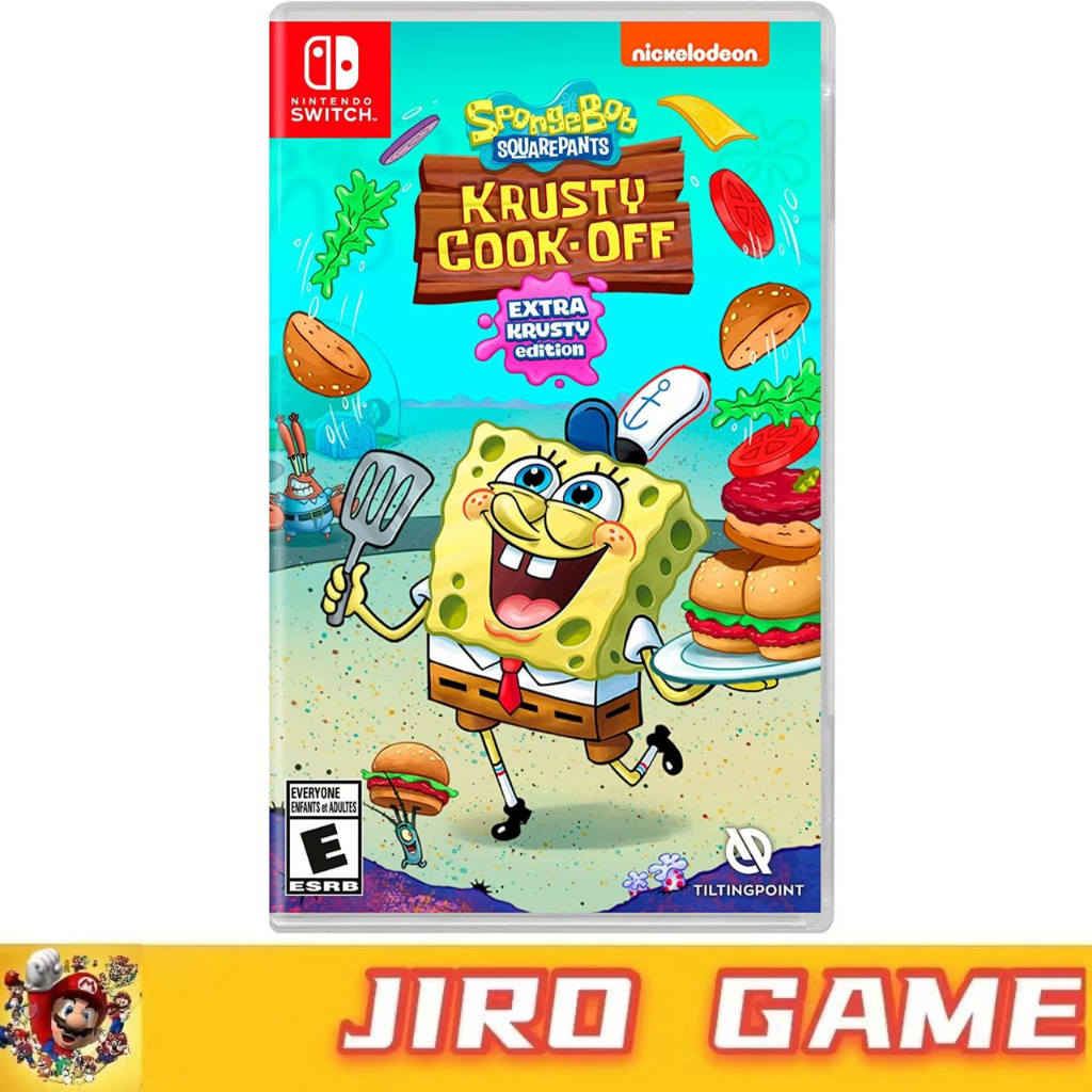 Nintendo Switch SpongeBob Krusty Cook Off Extra Krusty Edition [ENG ...