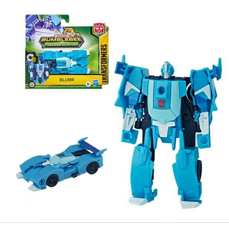 Transformers Bumblebee Cyberverse Adventures 1-Step Changer: Blurr ...
