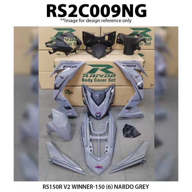 Rapido Coverset cover set (sticker Tanam) RS150 RS150R V1 / V2 Winner ...