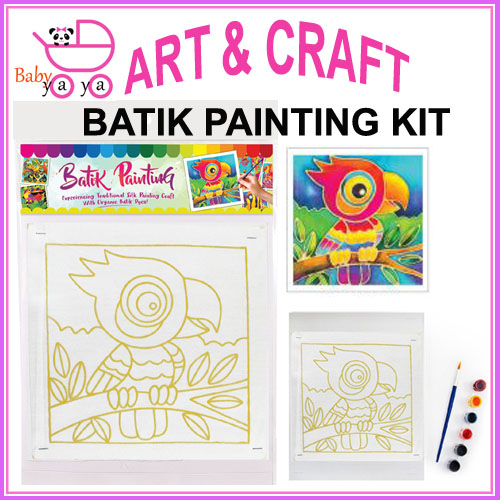 BabyYaya Batik Painting Kit - With Colour Dye + Brush/ For Kid & Adult DIY Canting Batik Mewarna ...