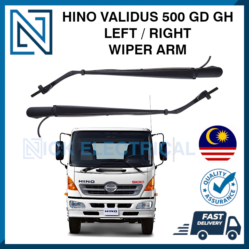HINO 500 Series GD GH Wiper Arm with Wiper Nozzle | Lorry Parts ...