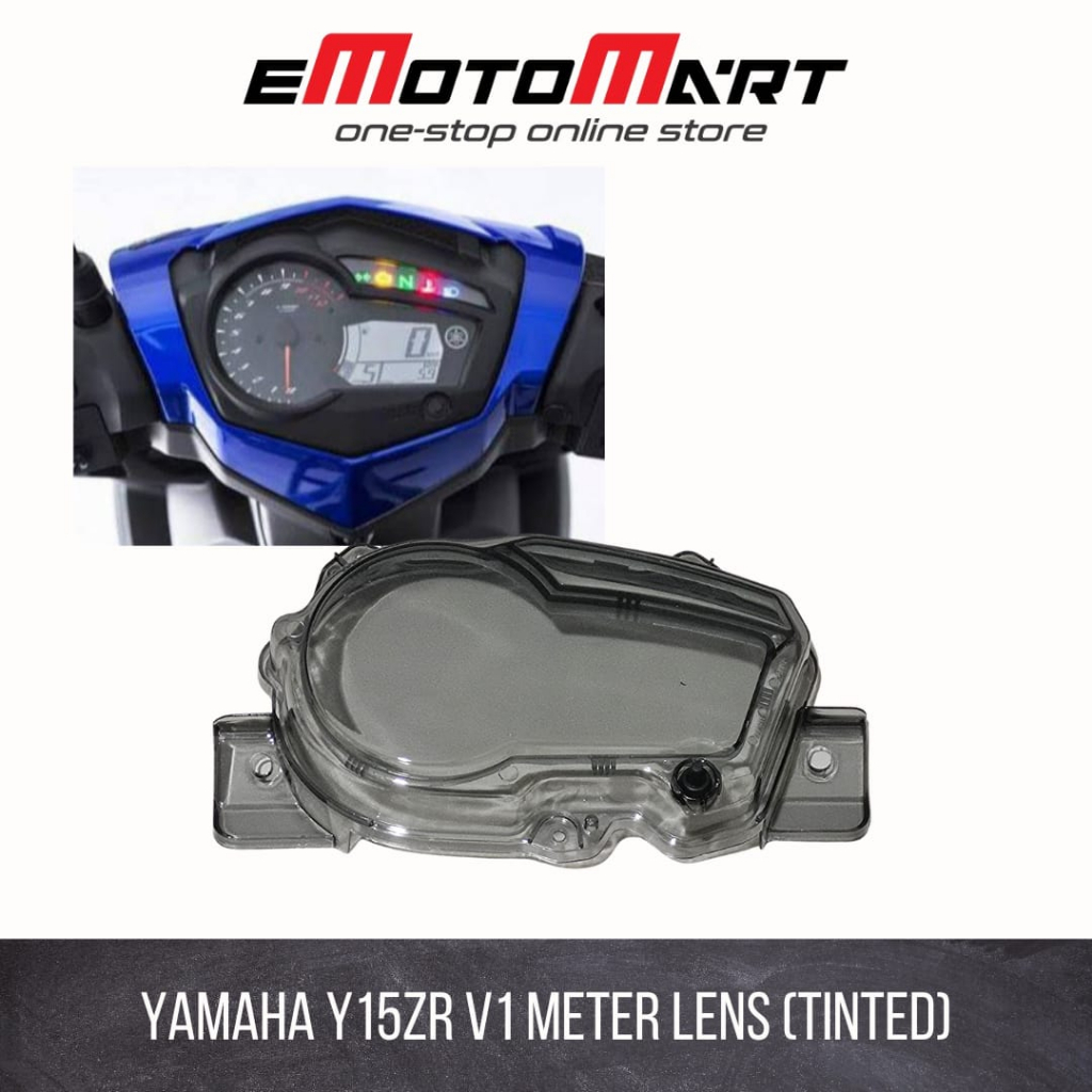 YAMAHA YSUKU Y15ZR V1 METER COVER Y15 Y15ZR V1 METER LENS [ TINTED ...