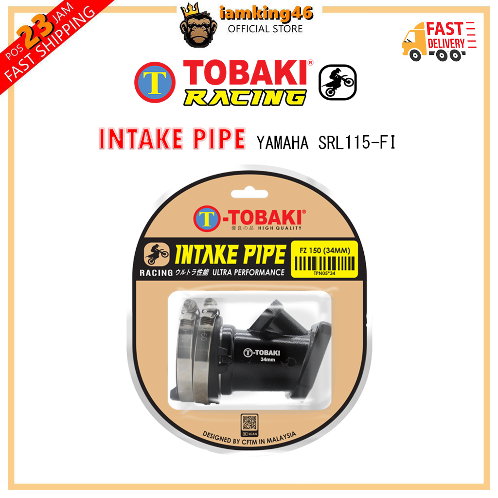 SRL115-FI TOBAKI RACING INTAKE PIPE FOR RACING AND SUPER HEAD SUPERHEAD ...