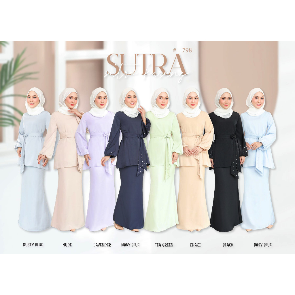 CHICCHOC SUTRA KURUNG MODEN BUBBLE SLEEVE PLUS SAIZ WUDHU FRIENDLY ...