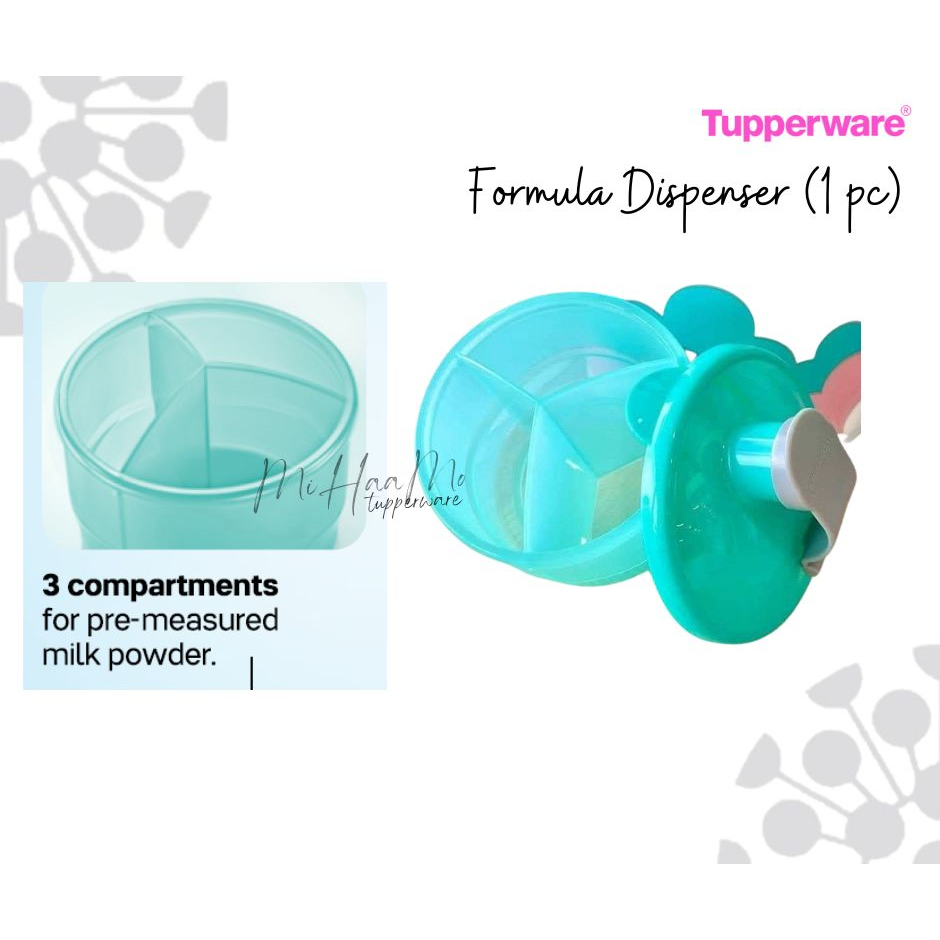 Tupperware Formula Dispenser Milk Powder Container Bekas Letak Susu ...