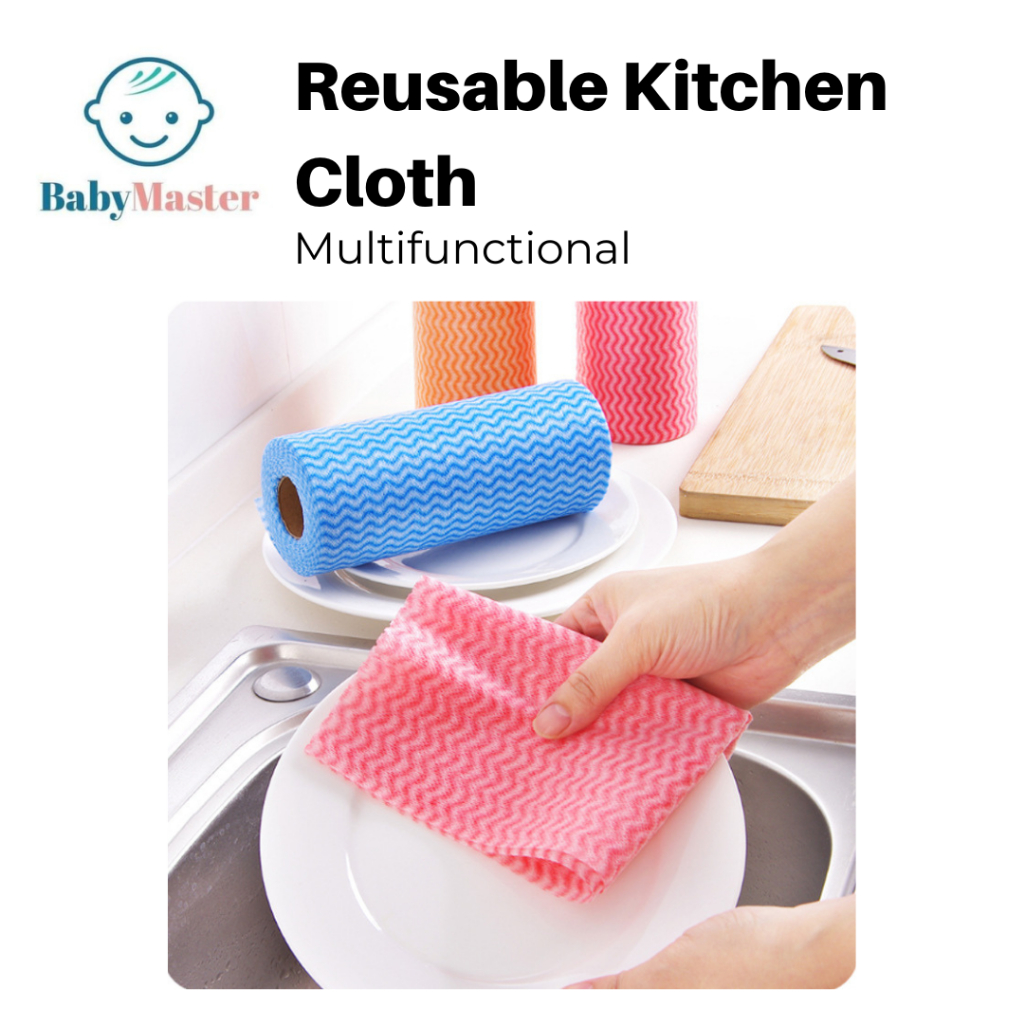 Multipurpose Reusable Washable Kitchen Cloth Wipes Non-woven Kitchen ...