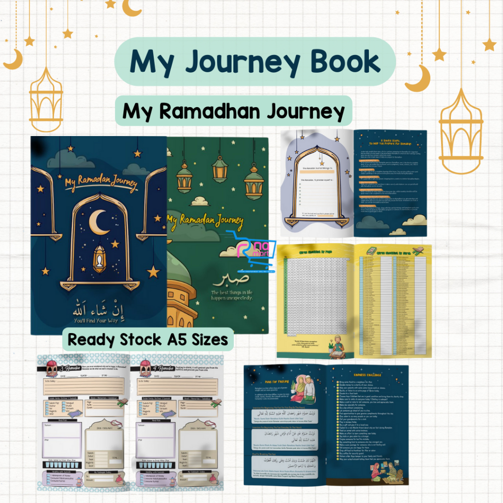 Planner Ramadhan 2023 My Ramadhan Journey Planner Puasa For Rejab ...
