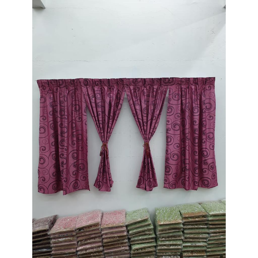 P11 Ready Made Curtain!!! (Langsir Rumah Kampung ) Siap Jahit Langsir ...