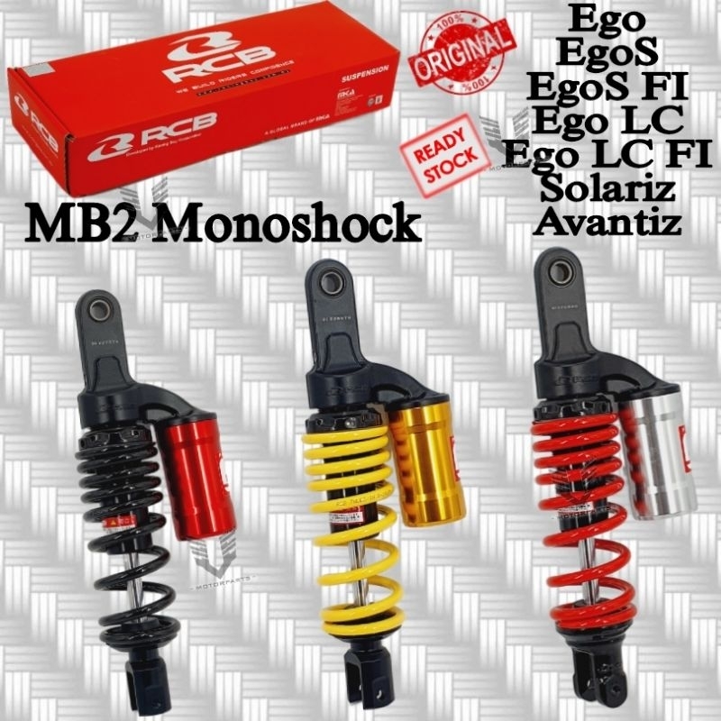 RCB MONOSHOCK MB2 REAR ABSORBER EGO EGOS EGOS FI AVANTIZ SOLARIZ EGO LC ...