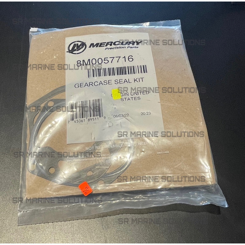 Mercury Seal Kit Gearbox 90HP 115HP 150HP - 8M0057716 | Shopee Malaysia
