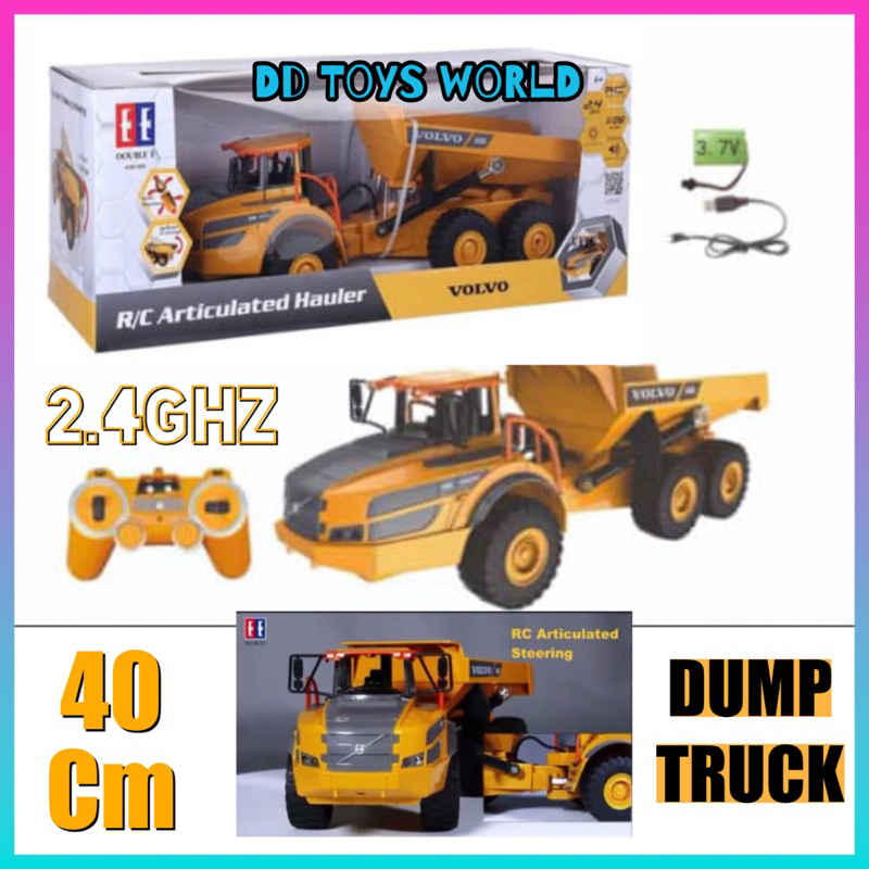 Remote Control Dump Truck 6X6 2.4GHZ size 1/26 Lori Pasir Lorry ...