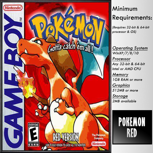Pokemon Red [VINTAGE PC GAMES] [DIGITAL DOWNLOAD] | Shopee Malaysia