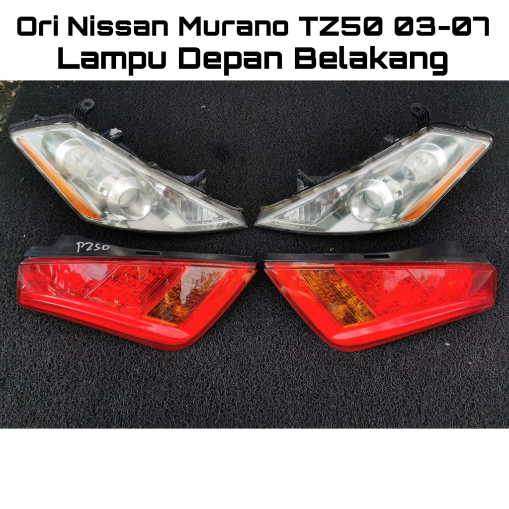 HEAD LAMP TAIL LIGHT / LAMPU DEPAN BELAKANG Nissan Murano TZ50 03-07 LAMPU DEPAN BELAKANG / TAIL ...