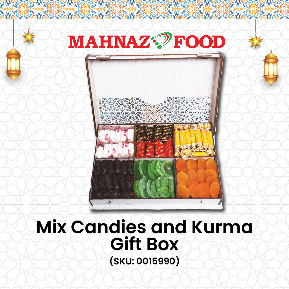 MAHNAZ FOOD - MIX CANDIES AND KURMA GIFT BOX | RAYA GIFT BOX SET ...