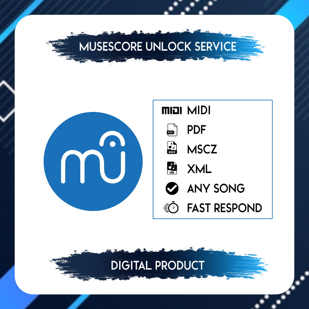 [ Musescore ] MIDI / MSCZ / PDF / XML Score Sheet Music | Shopee Malaysia