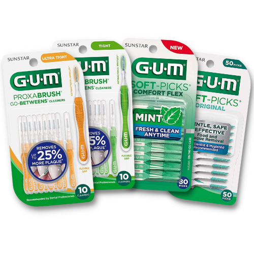 GUM Soft-Picks Original Dental Picks | Proxabrush Interdental Brushes ...