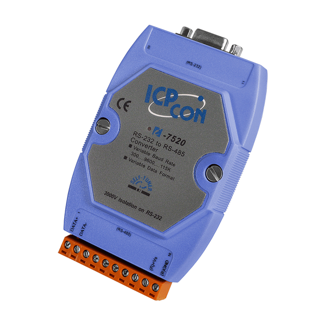 ICP DAS I-7520 Isolated RS-232 to RS-485 Converter | Shopee Malaysia