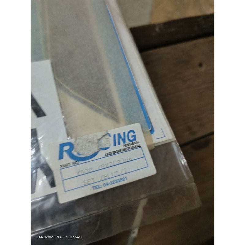 sticker body set RXZ jenama runcing | Shopee Malaysia