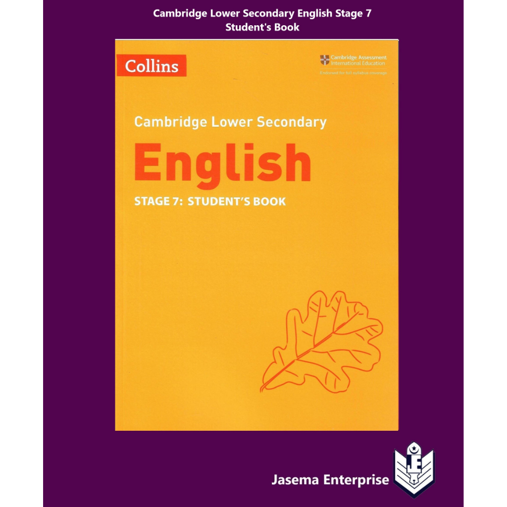Collins Cambridge Lower Secondary English Stage 7 Student's Book | Shopee Malaysia