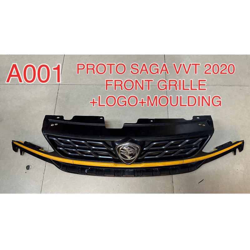 PROTON SAGA VVT 2020 FRONT GRILLE LOGO MOULDING ORIGINAL PW936050 USED ...