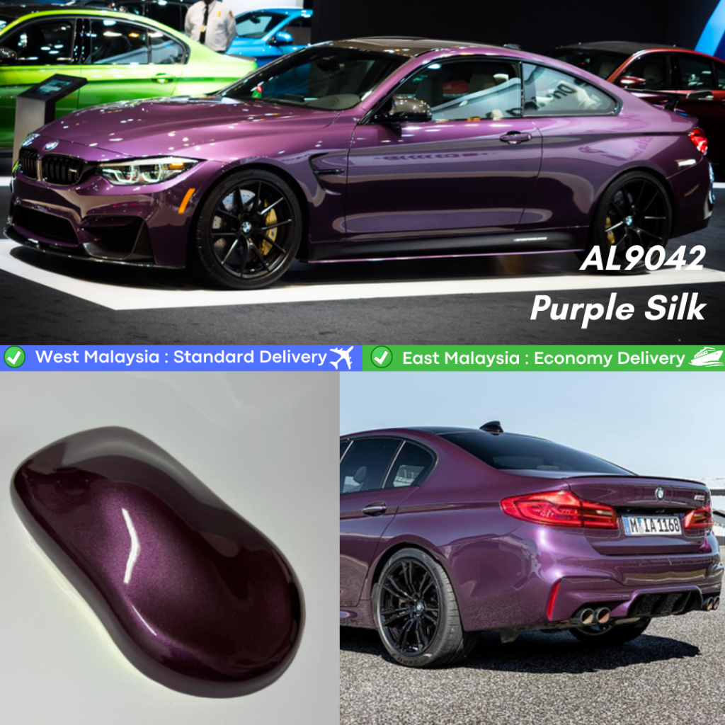 Purple Silk Pearl AL9042 2K Automotive Car Paint / Motor Paint / Cat ...