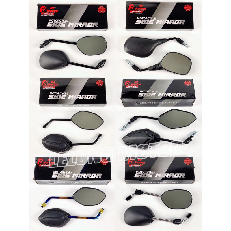 EX5 W125 WAVE DASH RS150 SIDE MIRROR MOTOR CERMIN RZ RACING | Shopee ...
