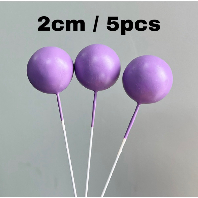 Colourful Ball Transparent Shinny Wish Ball Cake Decoration Cake Topper ...