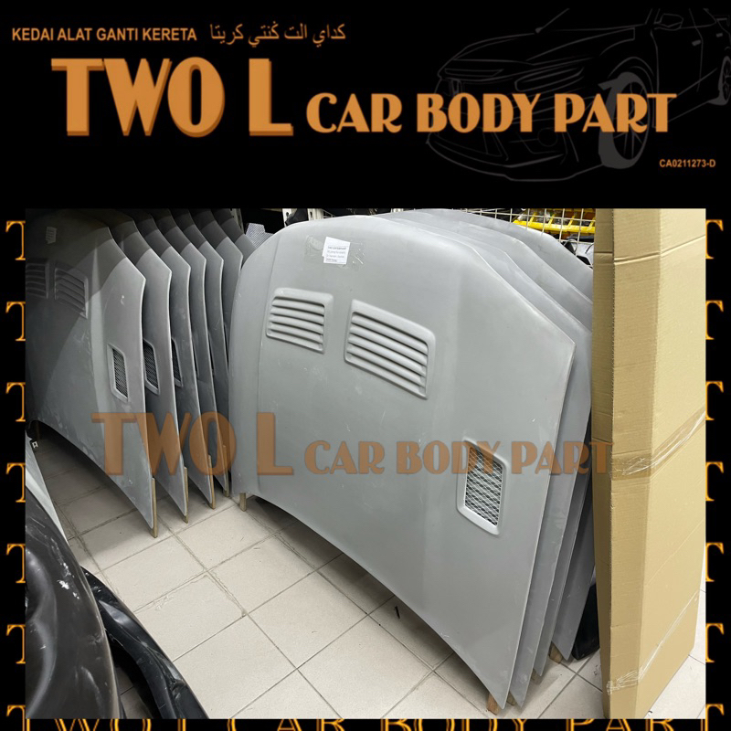 Wira evo 3 bonnet high quality hard fibre good fitting | Shopee Malaysia