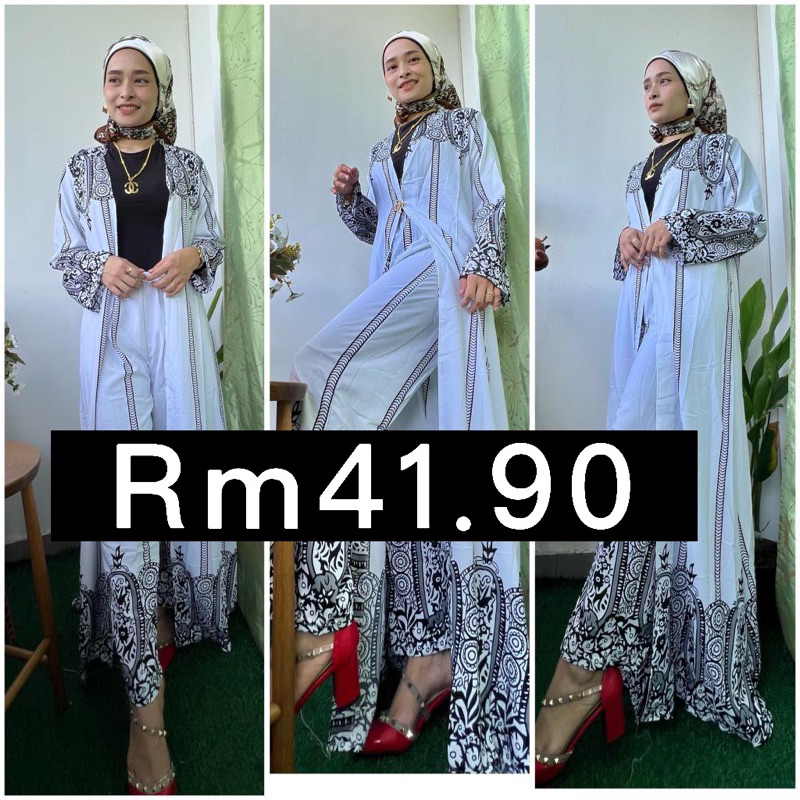 Ready Stock Baju Raya 2023 Blouse Dress Jubah Kaftan Baju Kurung kebaya ...