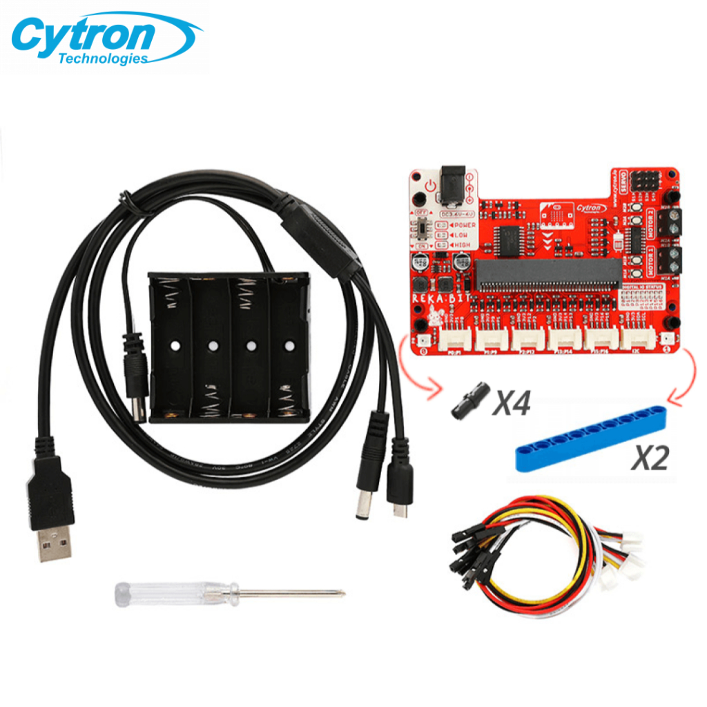 5-in-1 RBT Project Kit based on micro:bit REKA:BIT Reka Bentuk ...